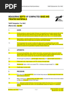 Sand Patch Test | PDF | Sand | Road Surface