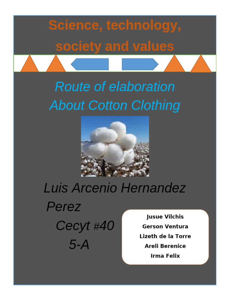 Preparation of Cotton Clothing | PDF | Cotton | Dyeing