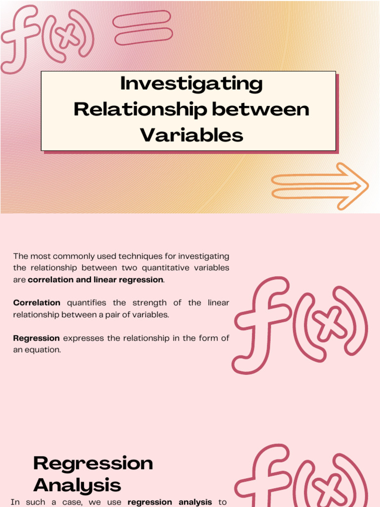 Investigating Variables | PDF | Errors And Residuals | Linear Regression