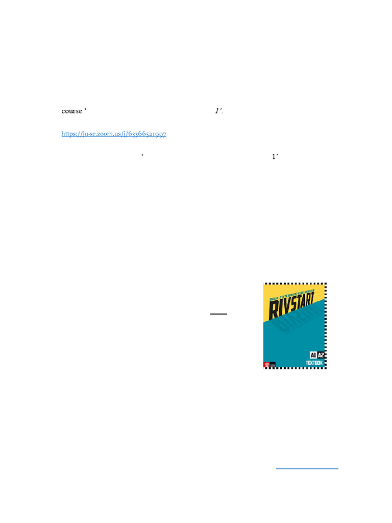 Välkomstbrev vt25 | PDF