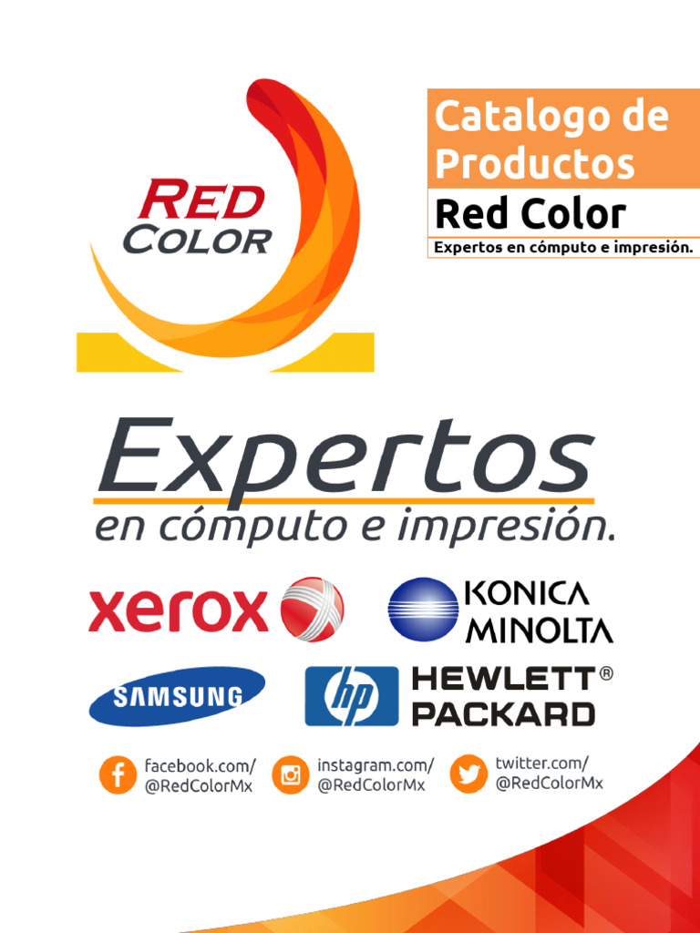 Catalogo-de-productos---Red-Color | PDF | Dispositivos de grabación | Electrónica