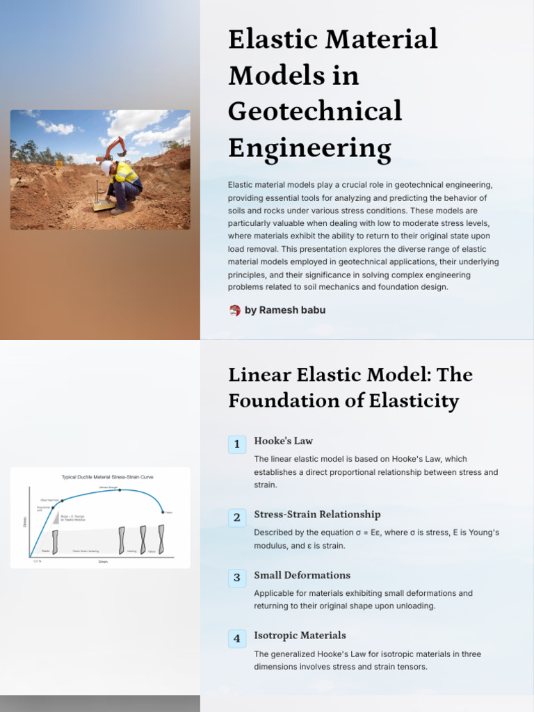 1. Elastic-Material-Models-in-Geotechnical-Engineering | PDF ... 1. Elastic-Material-Models-in-Geotechnical-Engineering | PDF ...