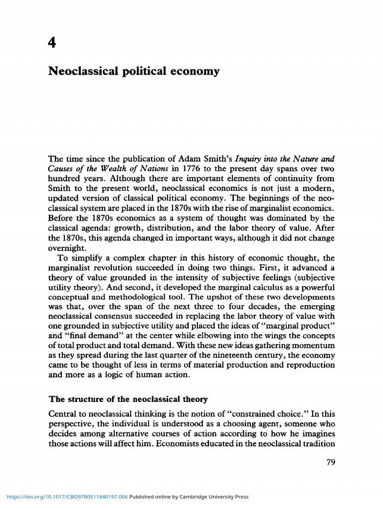 James A Caporaso and David Levine (1992) | PDF | Neoclassical Economics ...