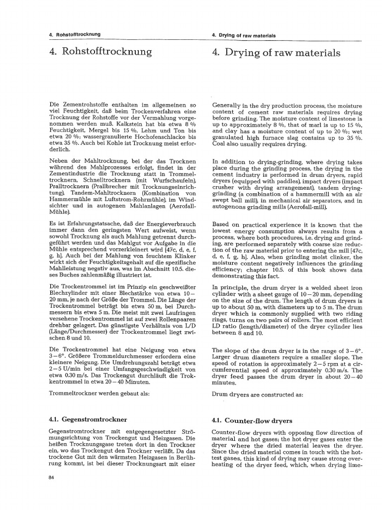 04 Drying of Raw Materials | PDF