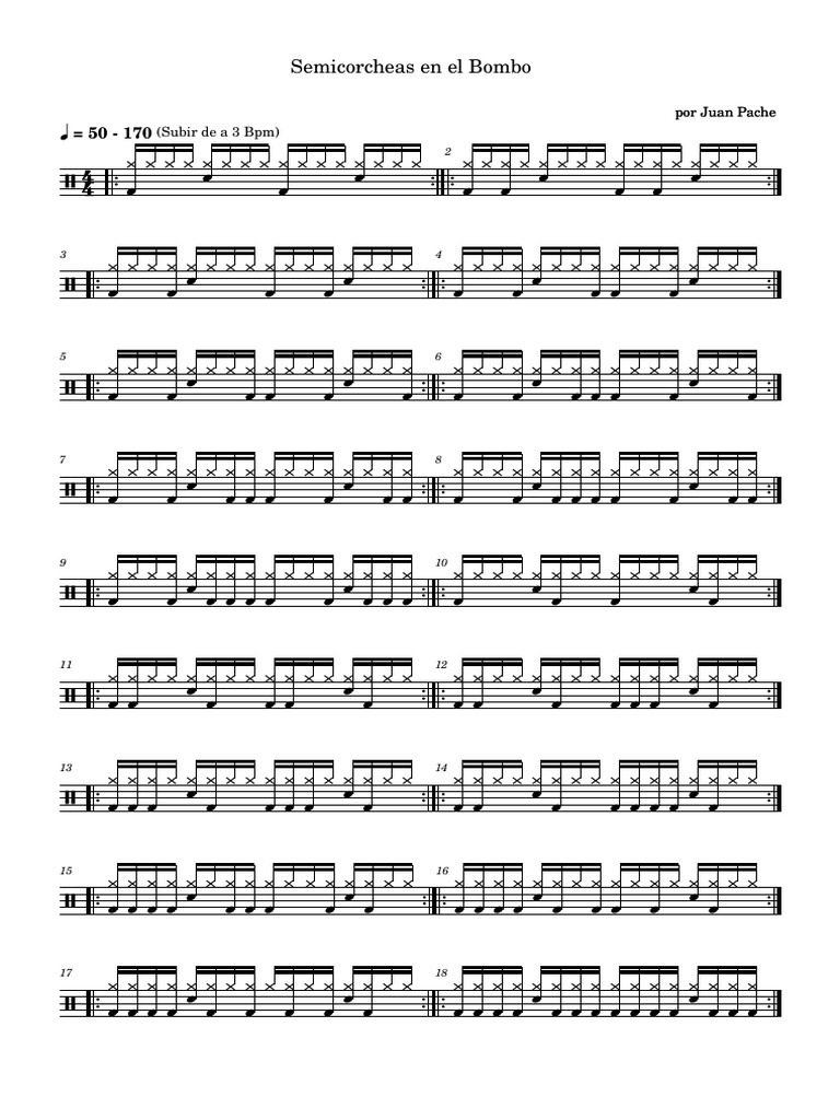 Percussion Patterns for Drummers | PDF