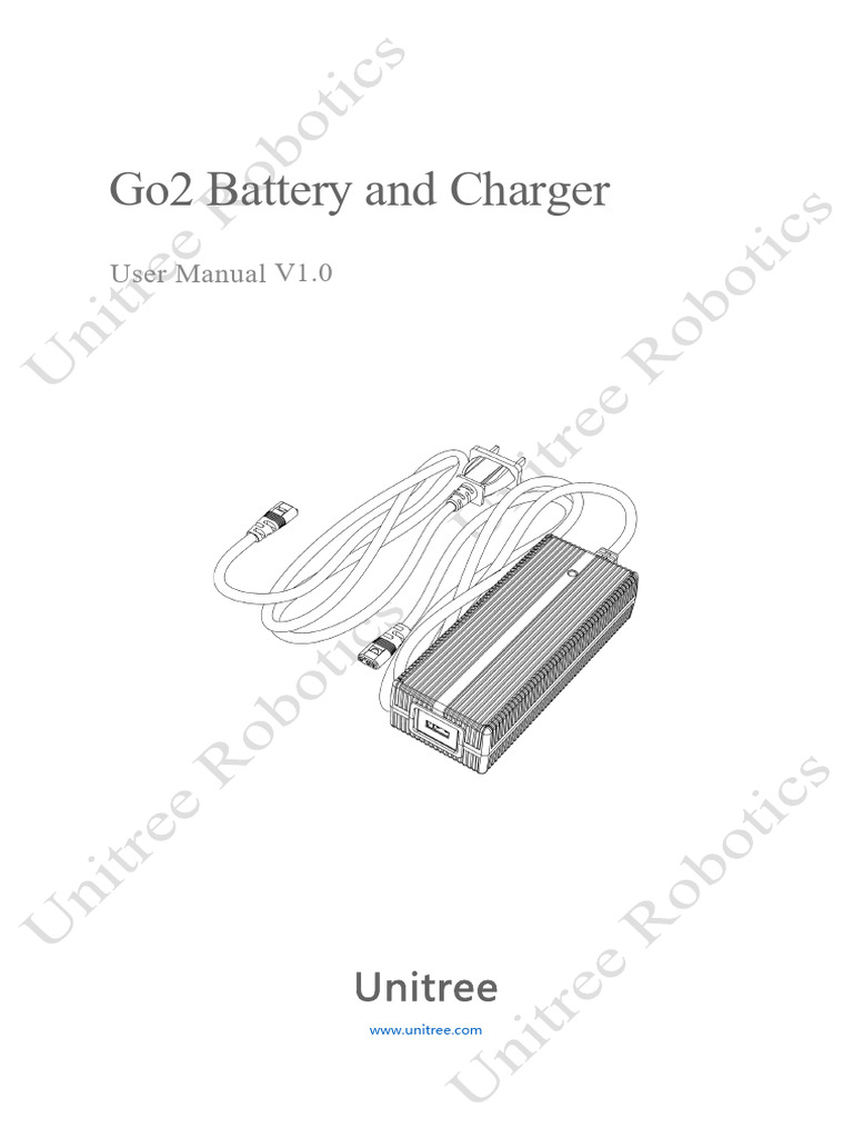 Go2-Go2 Battery and Charger | PDF | Battery Charger | Energy Technology