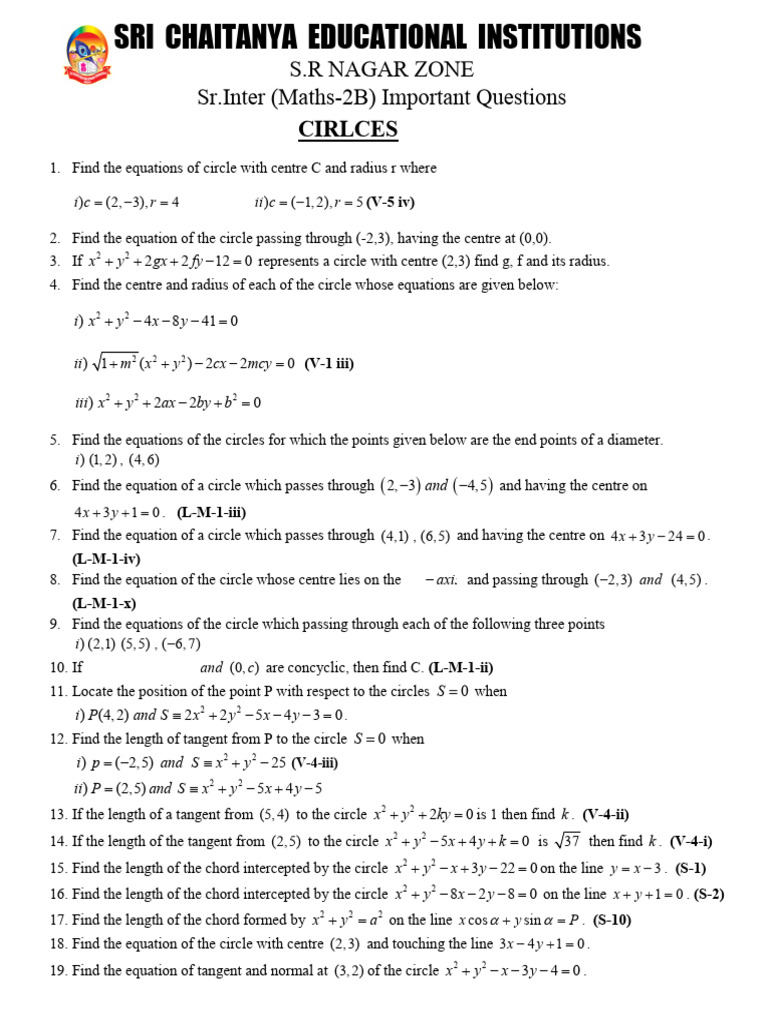 Maths-Iib Imp Questions 2025 | PDF | Ellipse | Manifold
