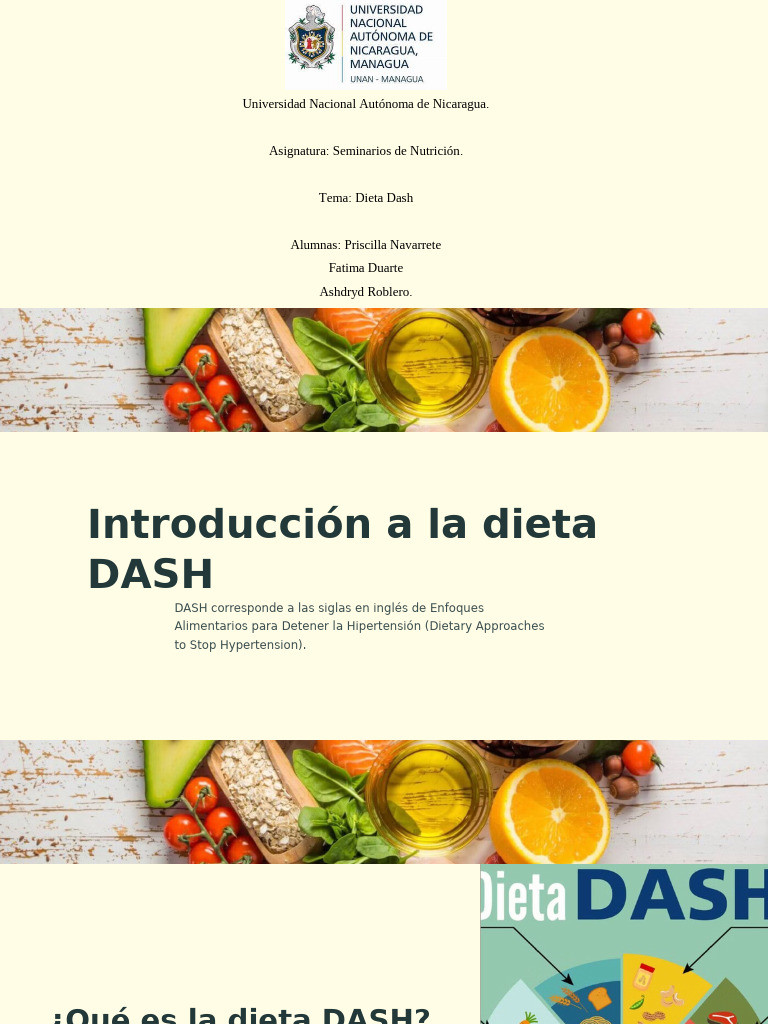 Dieta Dash | PDF | Dieta tablero | Dieta