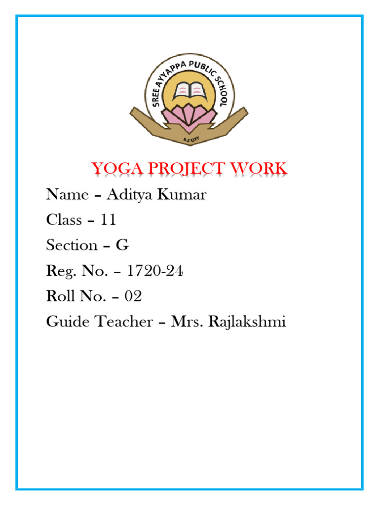 Yoga Project | PDF