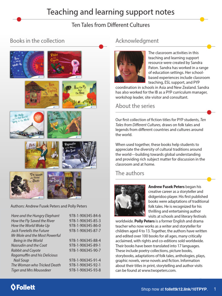 Teaching Support for Cultural Tales | PDF | Storytelling