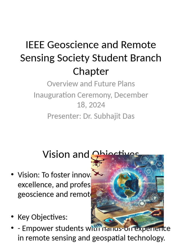 IEEE GRSS Student Branch Enhanced Final | PDF