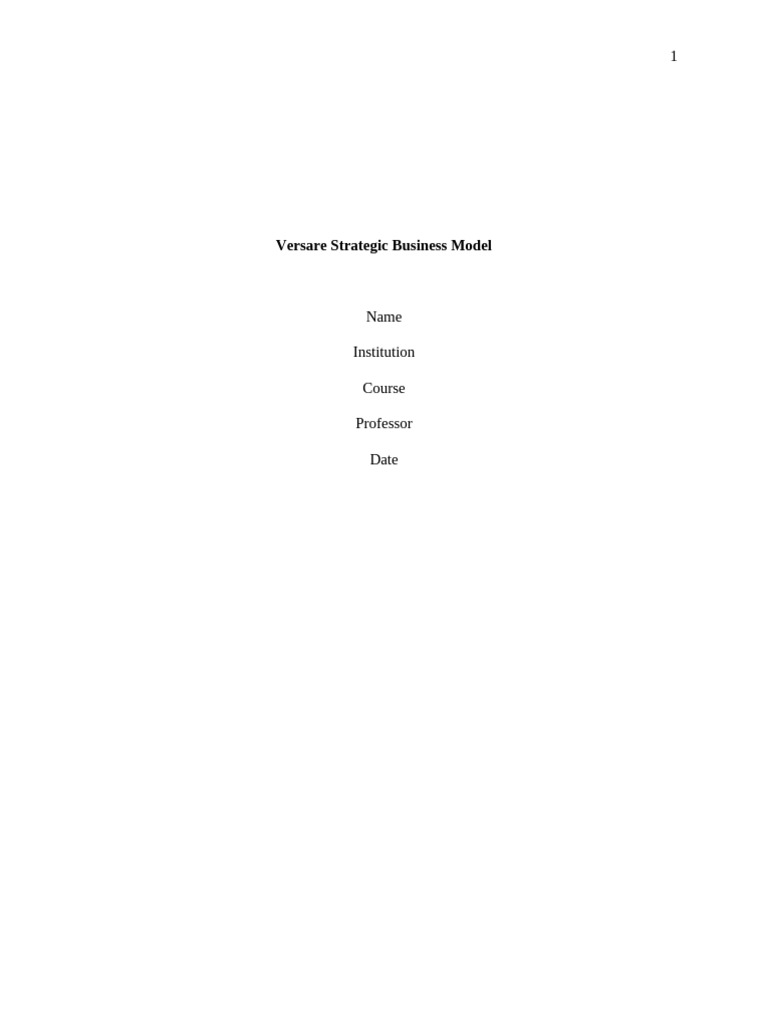 Week 6 MKT604 Case Study Assignment.. | PDF | Business Model | Retail