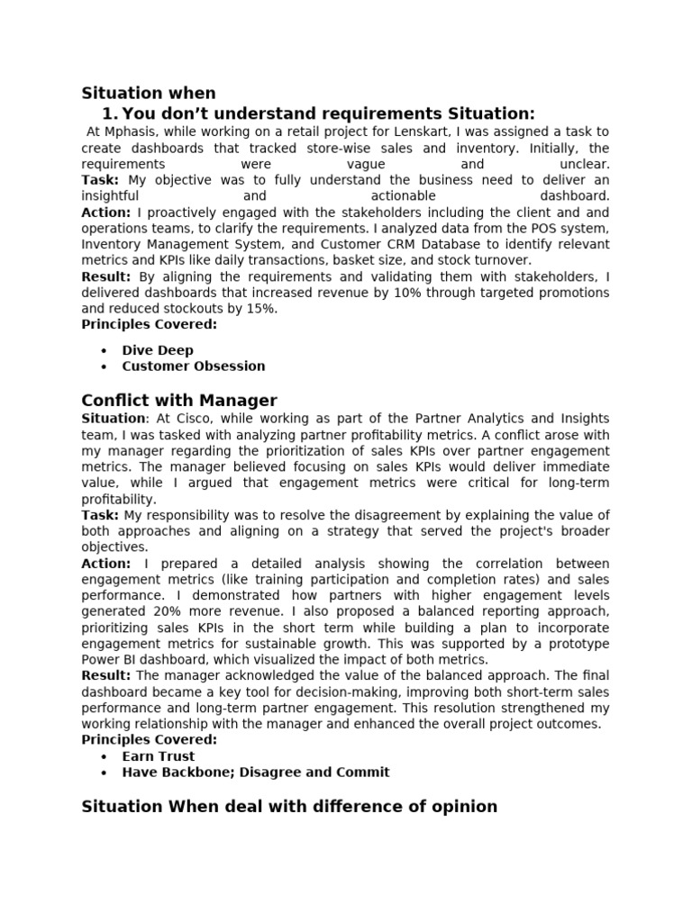 Leadership principle (1) | PDF | Performance Indicator | Customer Relationship Management