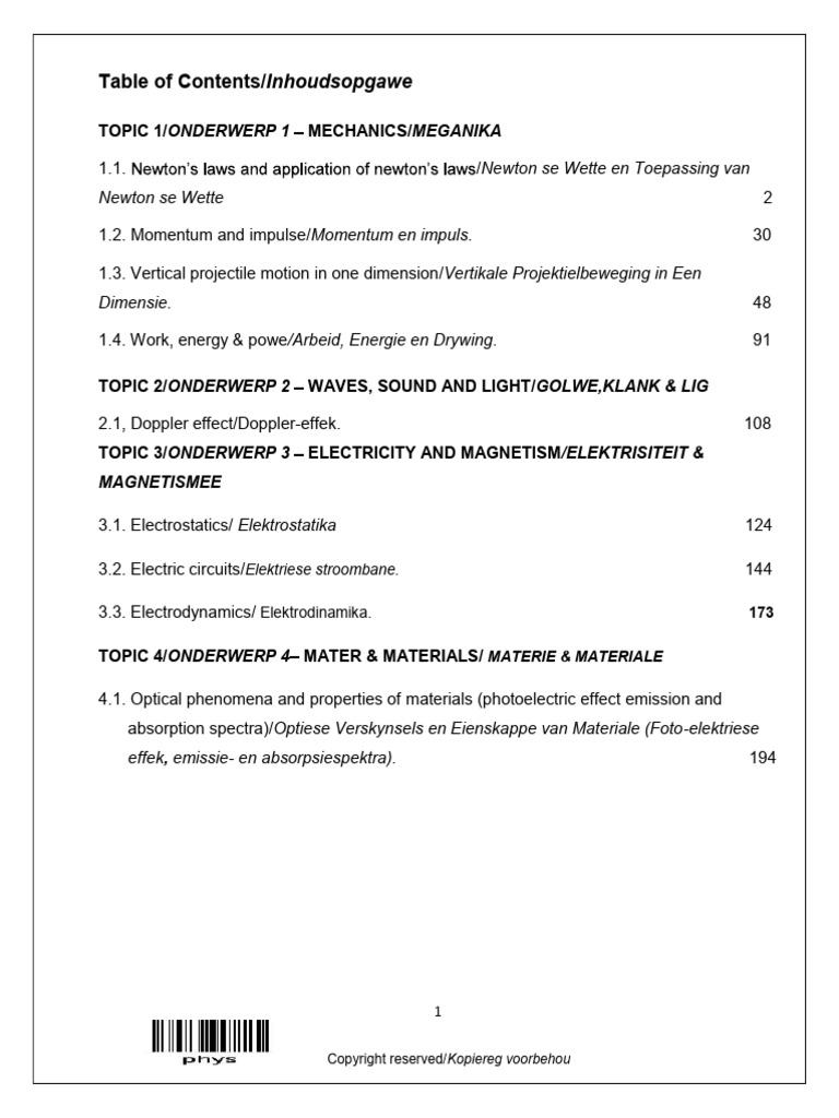 Pyc2601 Book1 | PDF | Force | Momentum