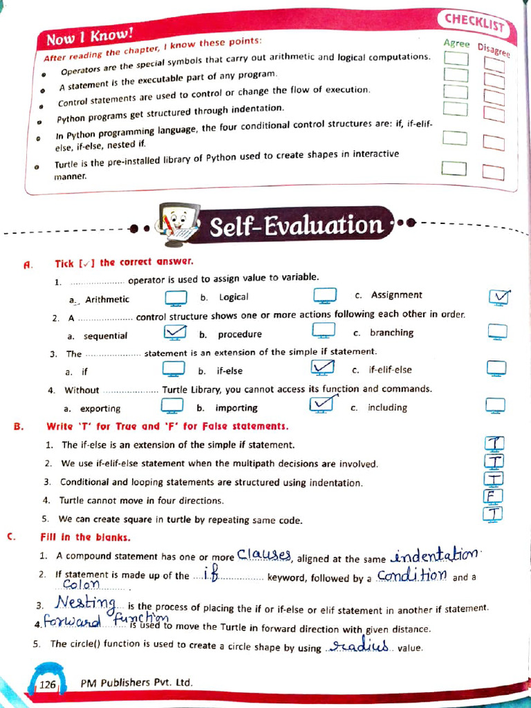 Chapter 8 Class VII | PDF | Control Flow | Computing