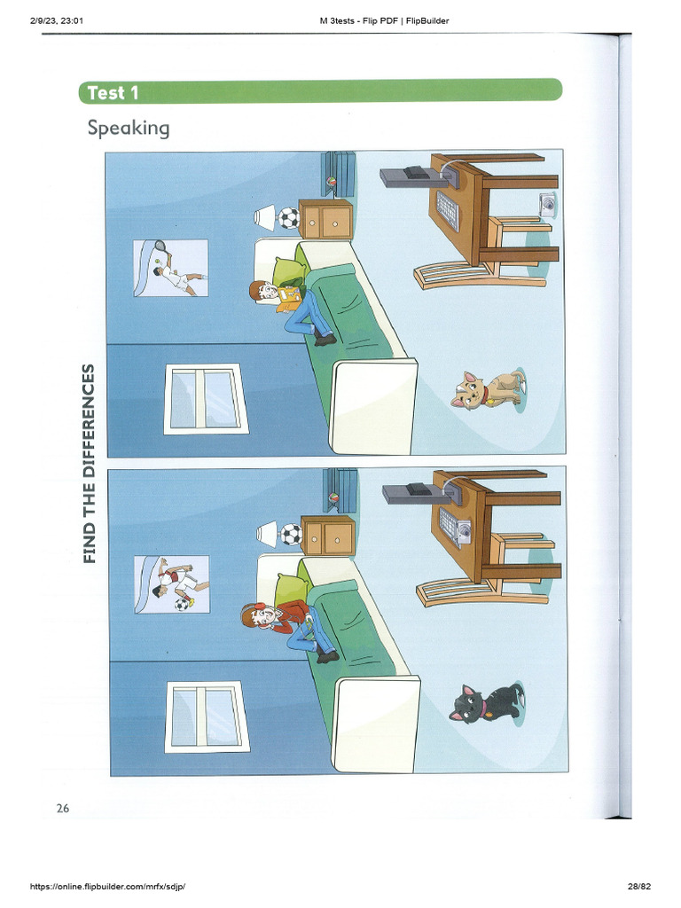 Cambridge training Movers A1 Speaking | PDF