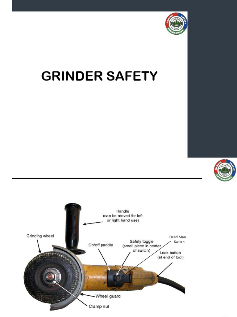 Grinder Safety | PDF | Grinding (Abrasive Cutting)