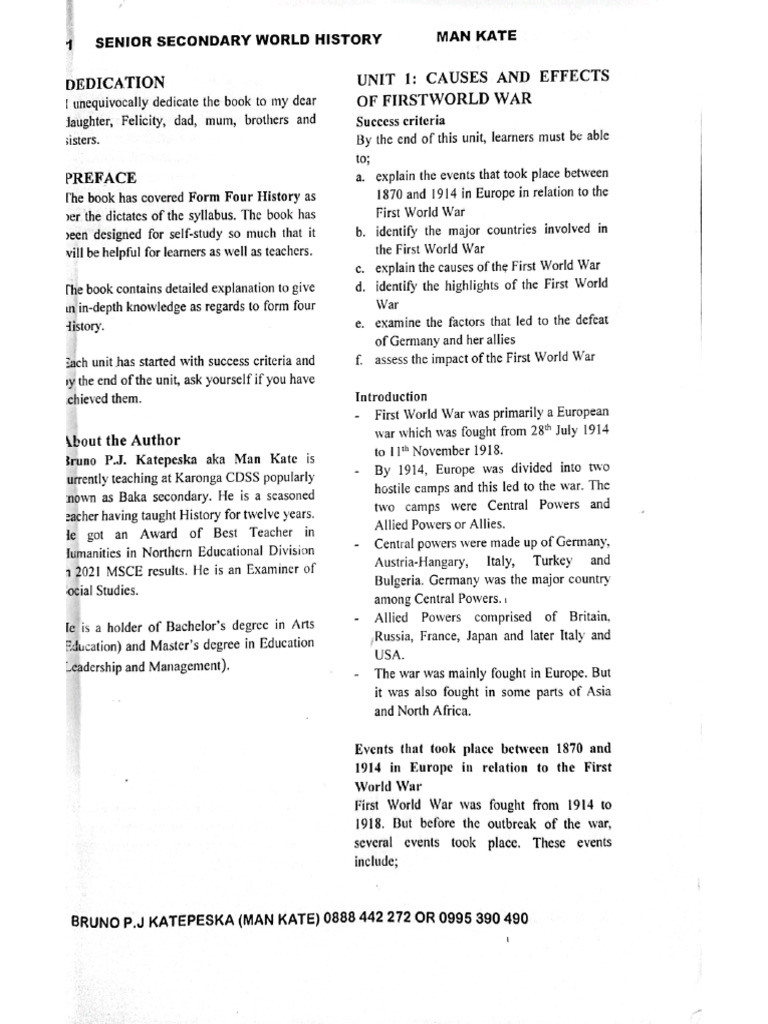 World History by Katepesha Man Kate | PDF