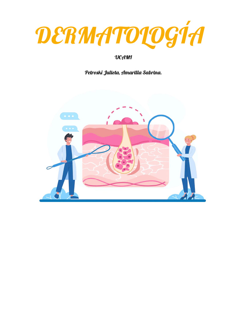 DERMATOLOGÍA | PDF | Piel | Sistema tegumentario