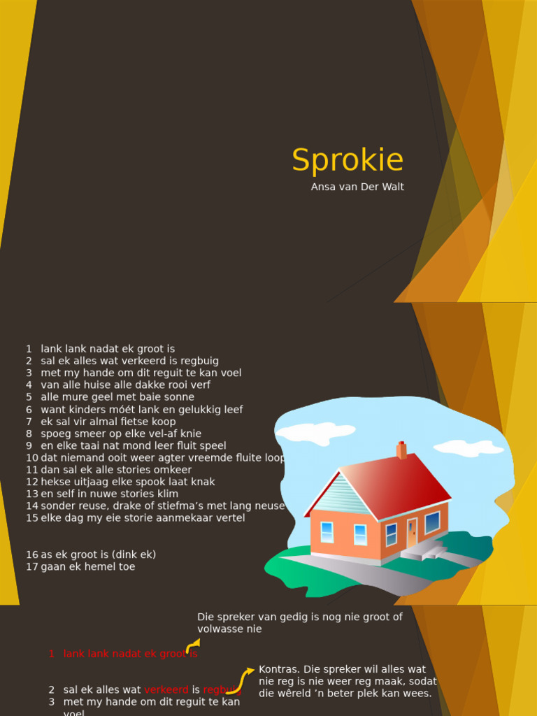 Sprokie - Gedig | PDF