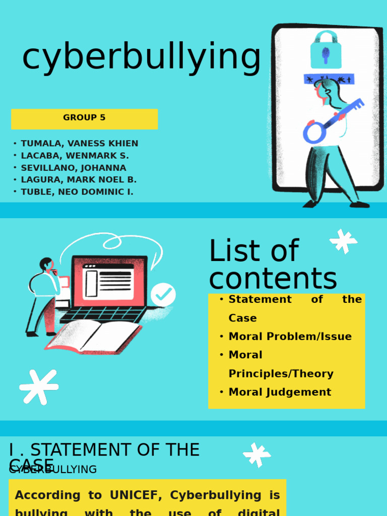 G5-CYBERBULLY | PDF | Morality | Cyberbullying
