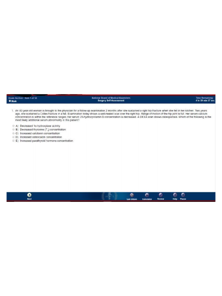 NBME Surgery Form 5 | PDF