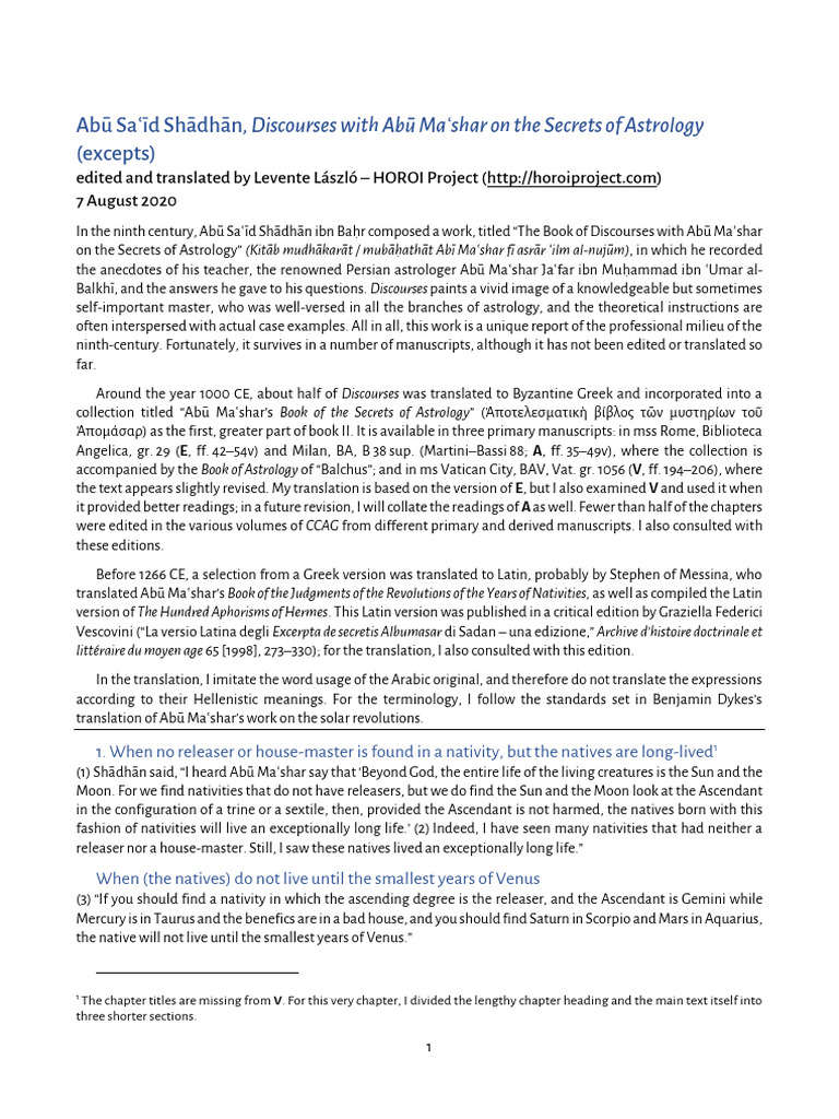 Shadhan Discourses Excerpts | PDF