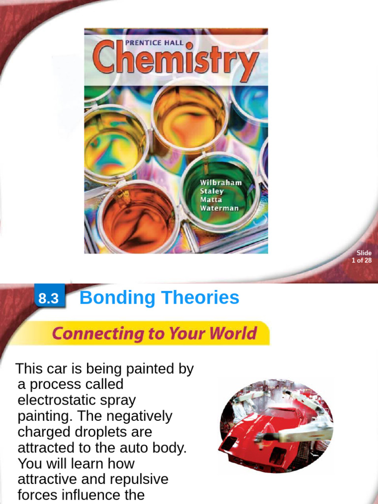 Chapter 8 Section 3 Bonding Theories | PDF | Chemical Bond | Molecular Orbital