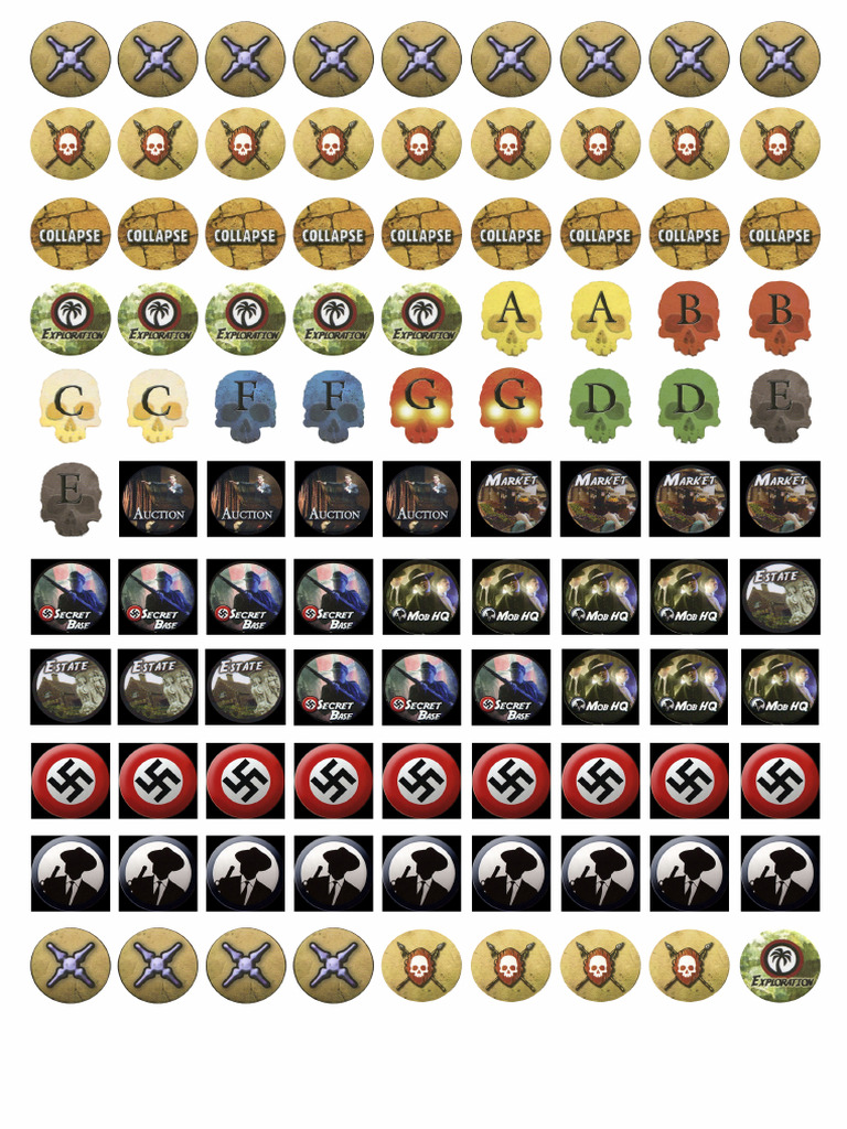 Tokens 20mm Fortune and Glory | PDF
