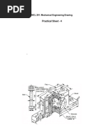 Plummer Block-Assembly Drawing | PDF