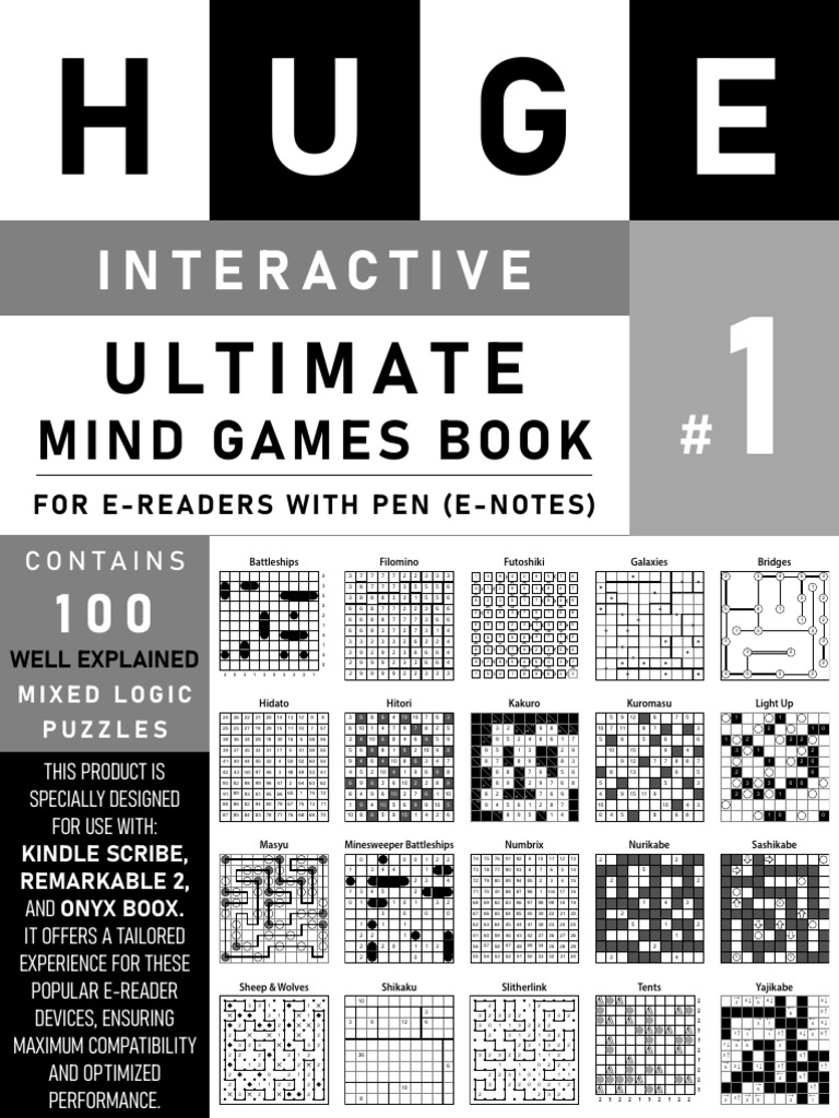 Ultimate Mind Games VOL1 | PDF | Logic Puzzles | Games Of Mental Skill