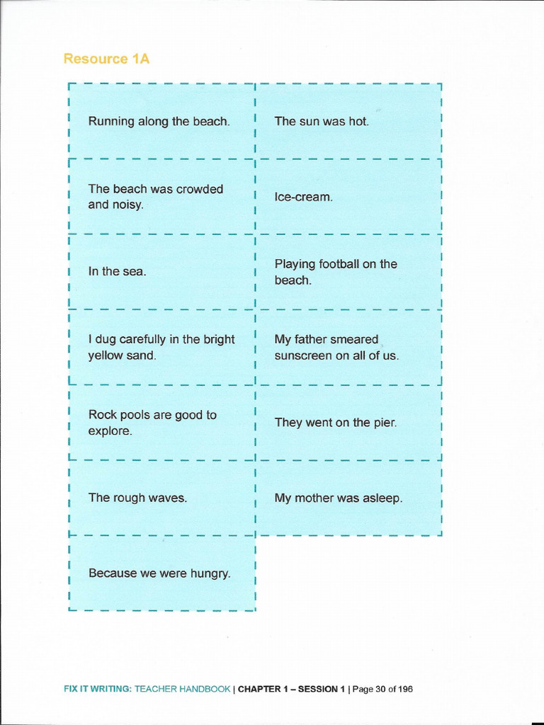 Sentence or Not Sentence | PDF