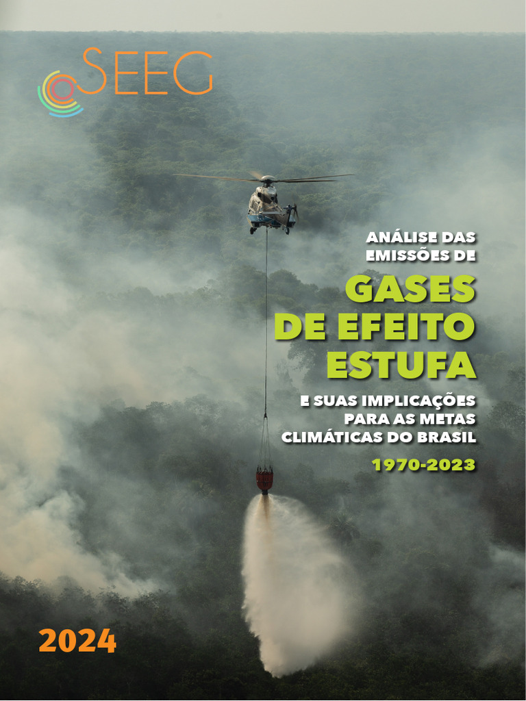 Emissões de GEE no Brasil: 1970-2023 | PDF | Gás de efeito estufa ...