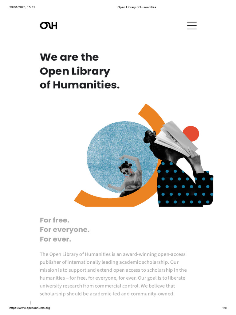 Open Library of Humanities | PDF | Open Access | Libraries