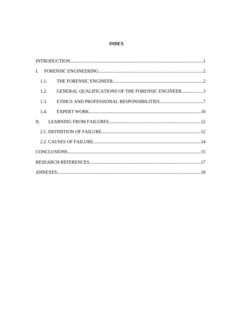 Forensic Engineering | PDF | Forensic Science | Engineering
