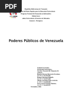 5 Poderes y Funciones Del Estado Venezolano | PDF | Ejecutivo (gobierno ...