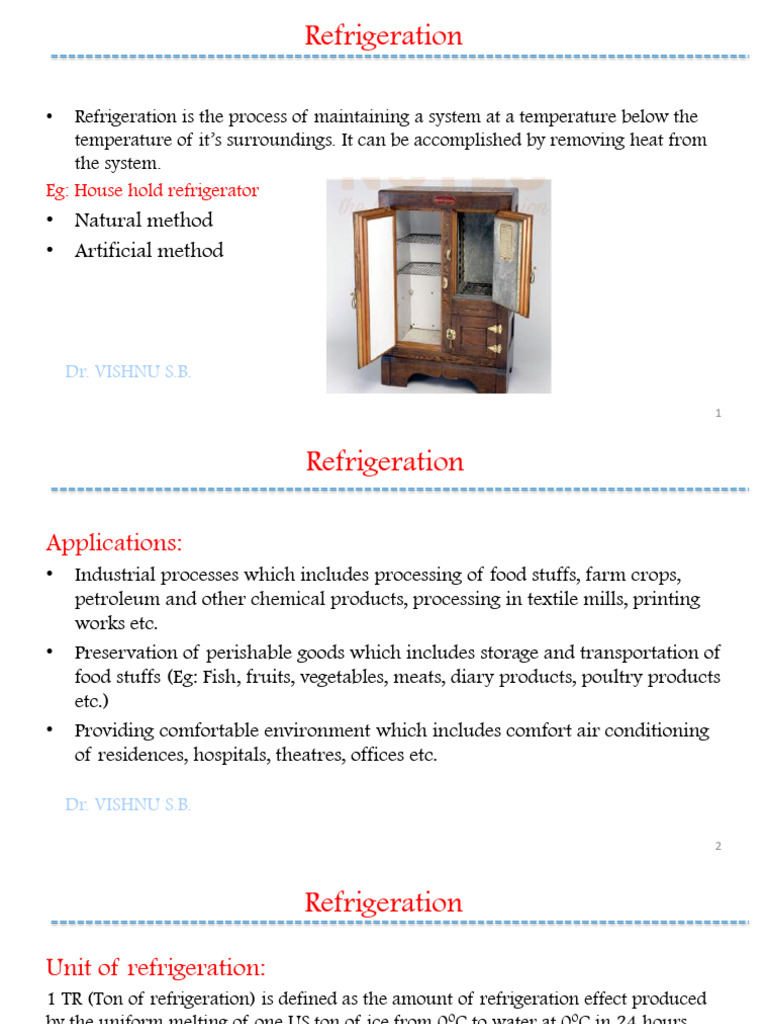 Refrigeration and Air Conditioning | PDF | Humidity | Home Appliance