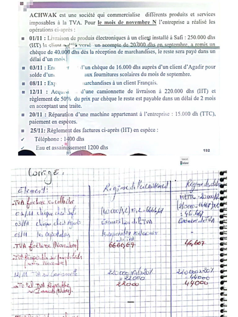 TVA Exercice | PDF