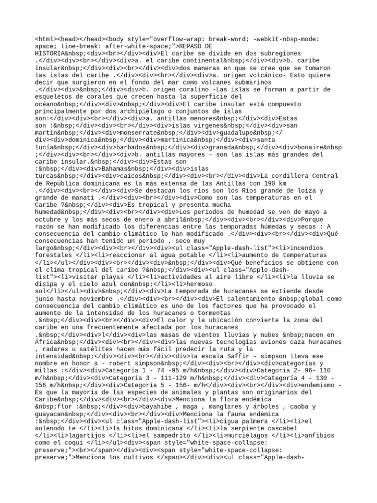 Texto | PDF | caribe | Andes