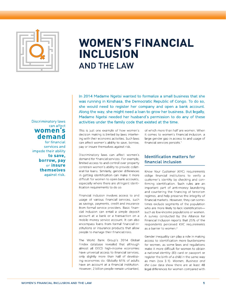 WorldBank Financial Inclusion | PDF
