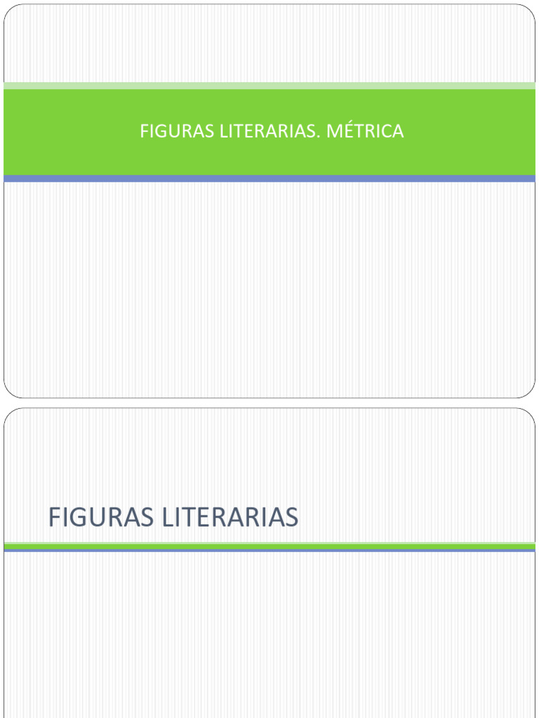 Tema 5 Figuras Retoricas y Metrica | PDF | Metro (poesía) | Sílaba