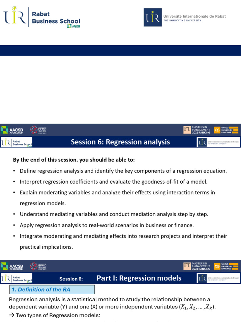 CHAPTER | PDF | Regression Analysis | Coefficient Of Determination