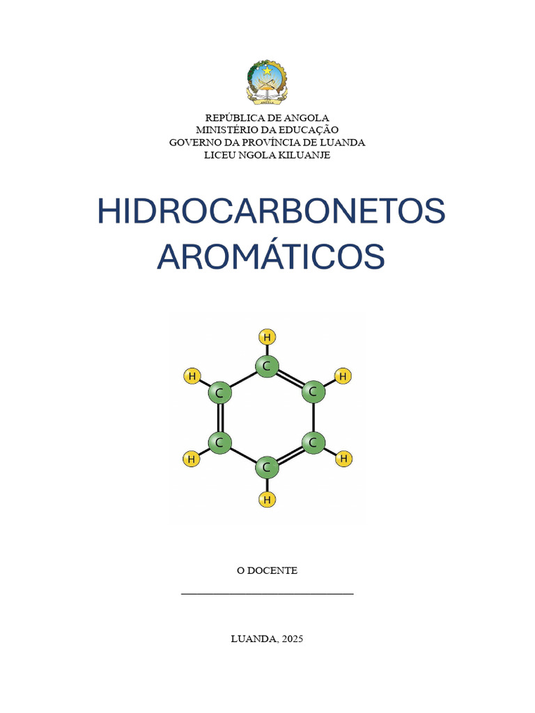 Hidrocarbonetos Aromáticos | PDF | Aromaticidade | Benzeno
