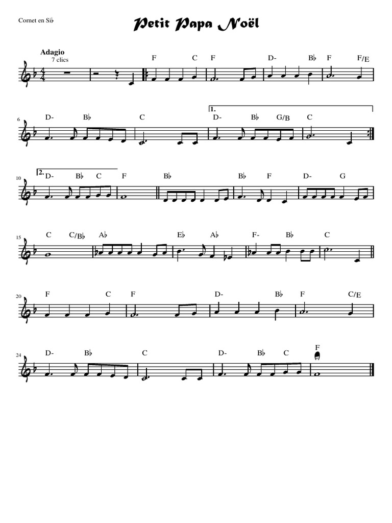 Petit Papa Noel-Cornet - en - Sib | PDF