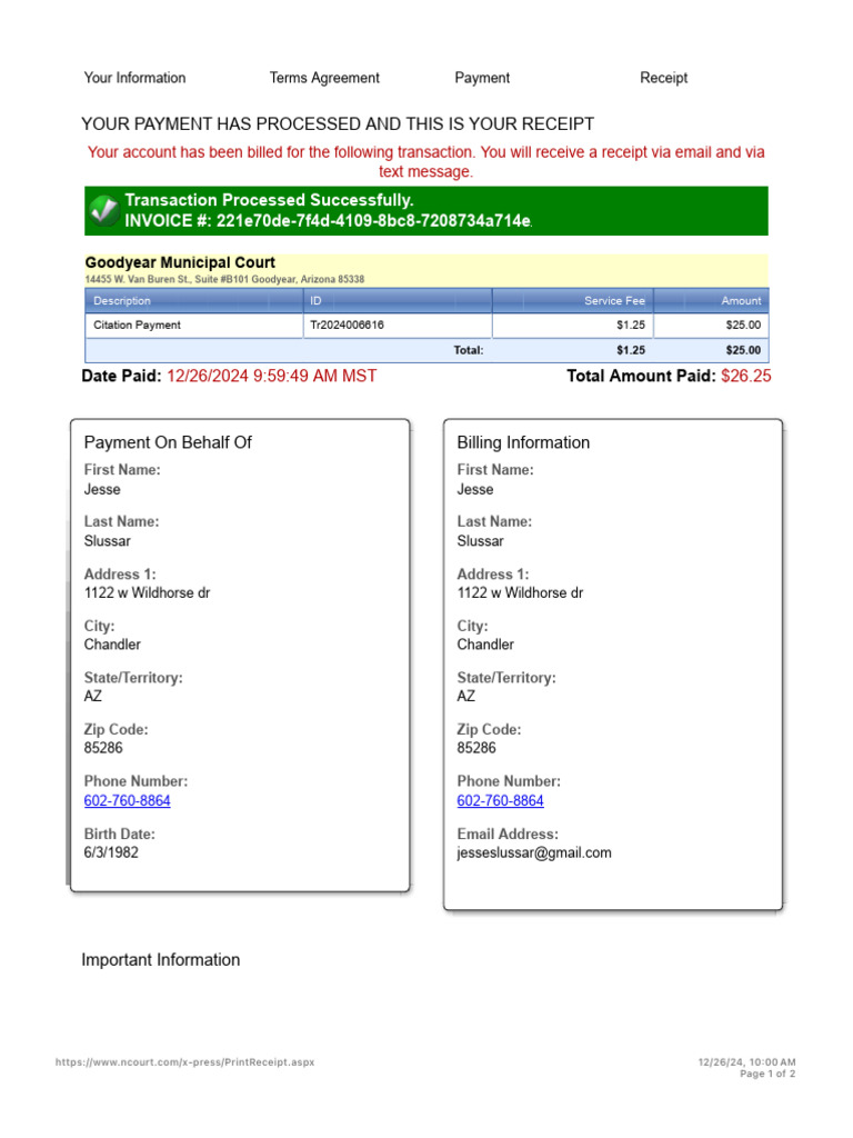 Print Receipt 2 | PDF | Receipt | Payments
