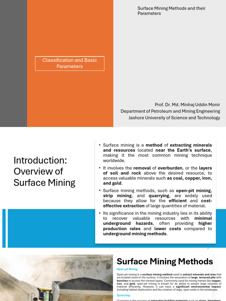 Chapter 1 Classification and Basic Parameters (Prof. Dr. Md. Minhaj Uddin Monir) | PDF | Surface ...