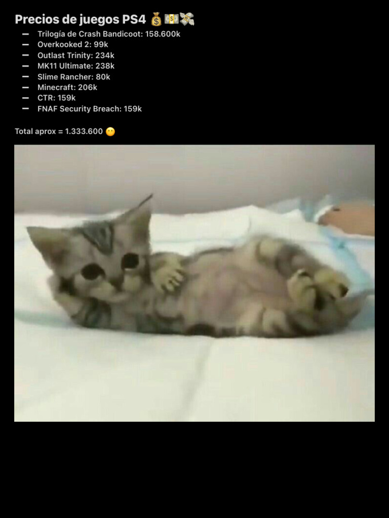 Precios de Juegos PS4 ??? | PDF