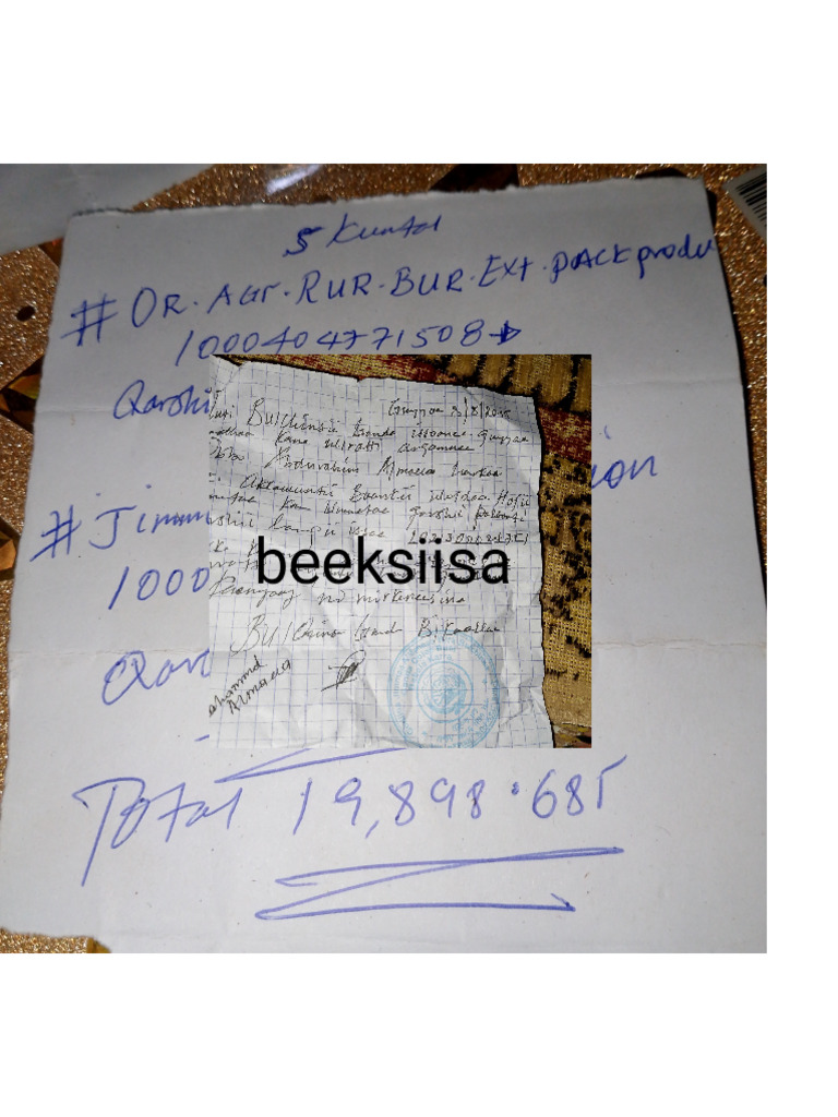 Kennasaa Abafixaa | PDF