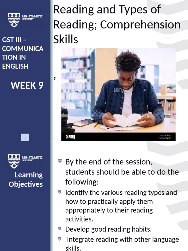 Reading and Types of Reading; Comprehensio Skills | PDF | Reading Comprehension | Speed Reading