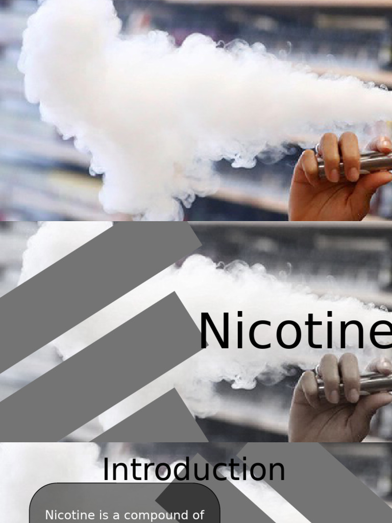 Understanding Nicotine and Its Risks | PDF